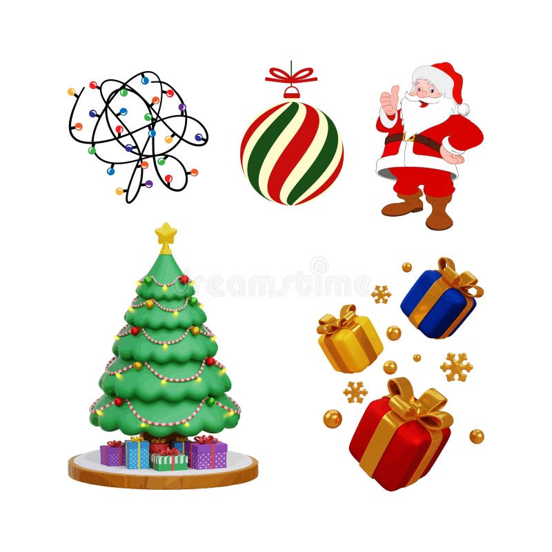 Festive Christmas Icon Bundle 2024 Vector Art for Holiday Marketing ...