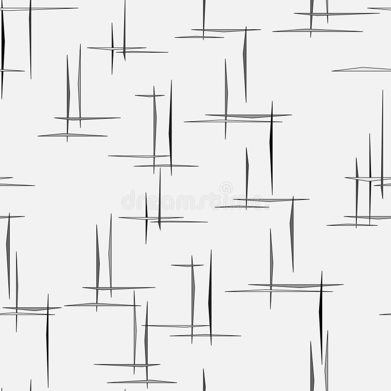 Seamless Pattern of Intersecting Lines in Black and Gray Shadest Stock ...