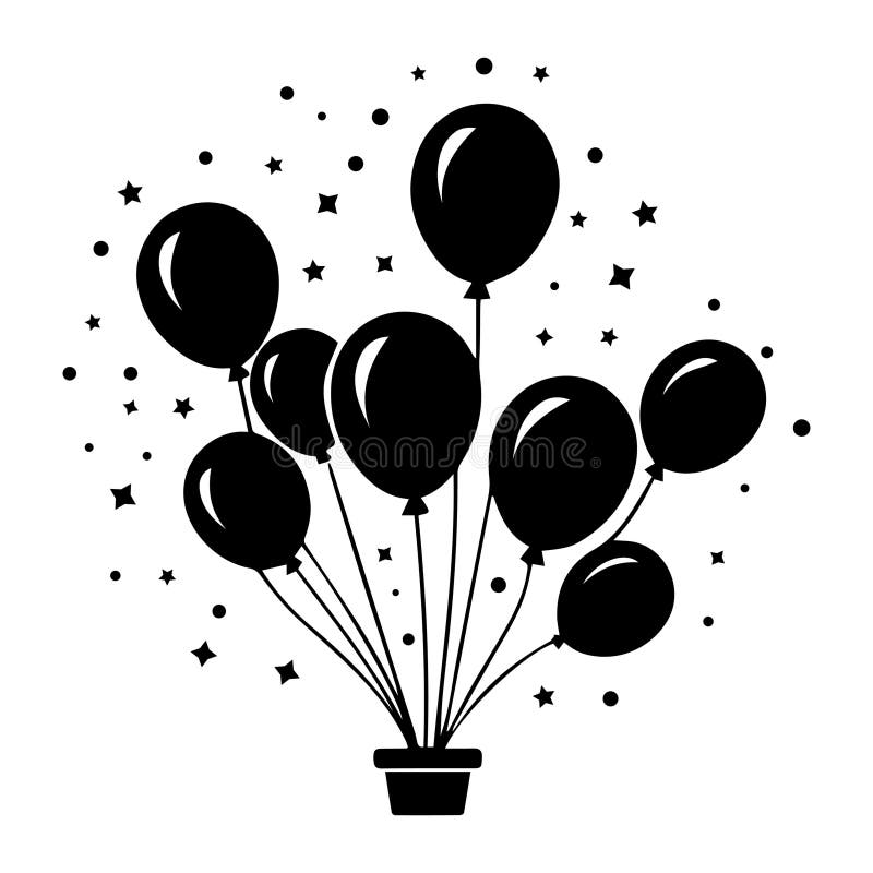 Best Balloon Bloom EPS Icon for Custom Designs Stock Vector ...