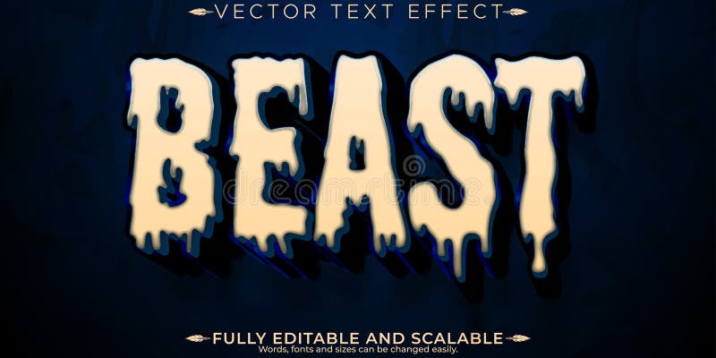 Editable Text Effect EPS Files for Adobe Illustrator Stock Vector ...