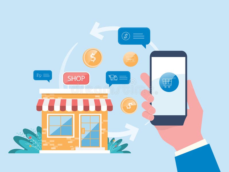 Business Online Shopping Store and Online Payment with Mobile ...