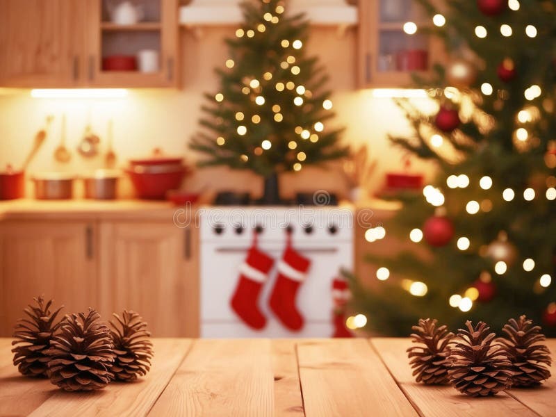 Virtual Christmas Kitchen Room Stock Illustrations – 4 Virtual ...