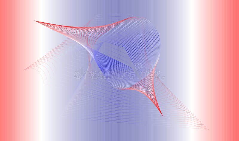 Smooth and Simple Abstract Line Background with Attractive Color Stock ...
