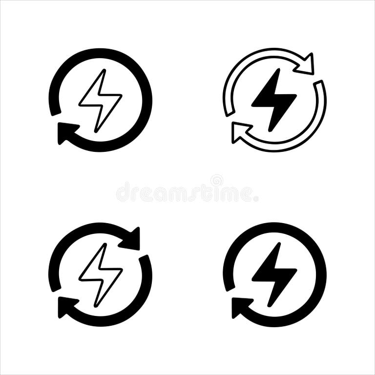 Refreshing Refresh Icon for User Interface Stock Vector - Illustration ...