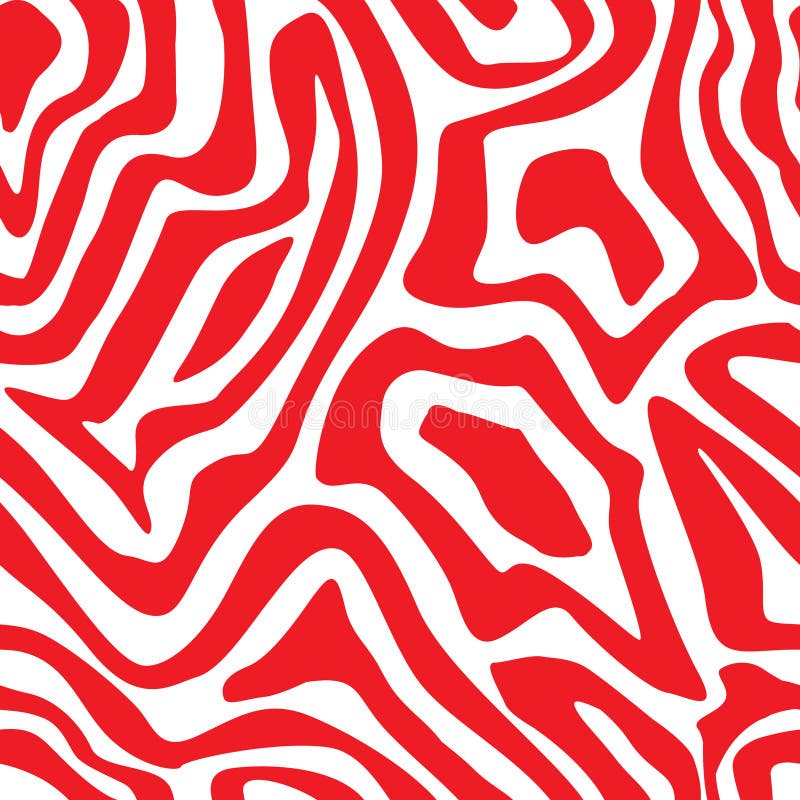 Vector Abstract Seamless Background Texture in Red and White Colors ...