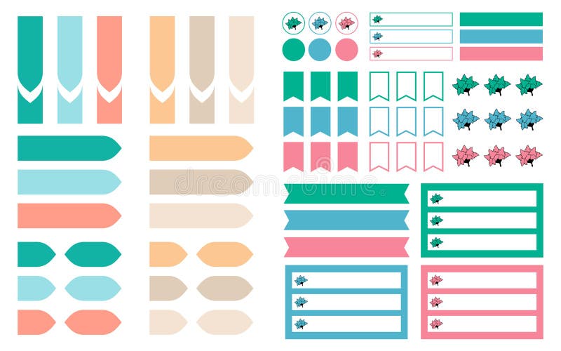 Planner Stickers. Organizer Tags. Printable Planner Stickers. Planners ...