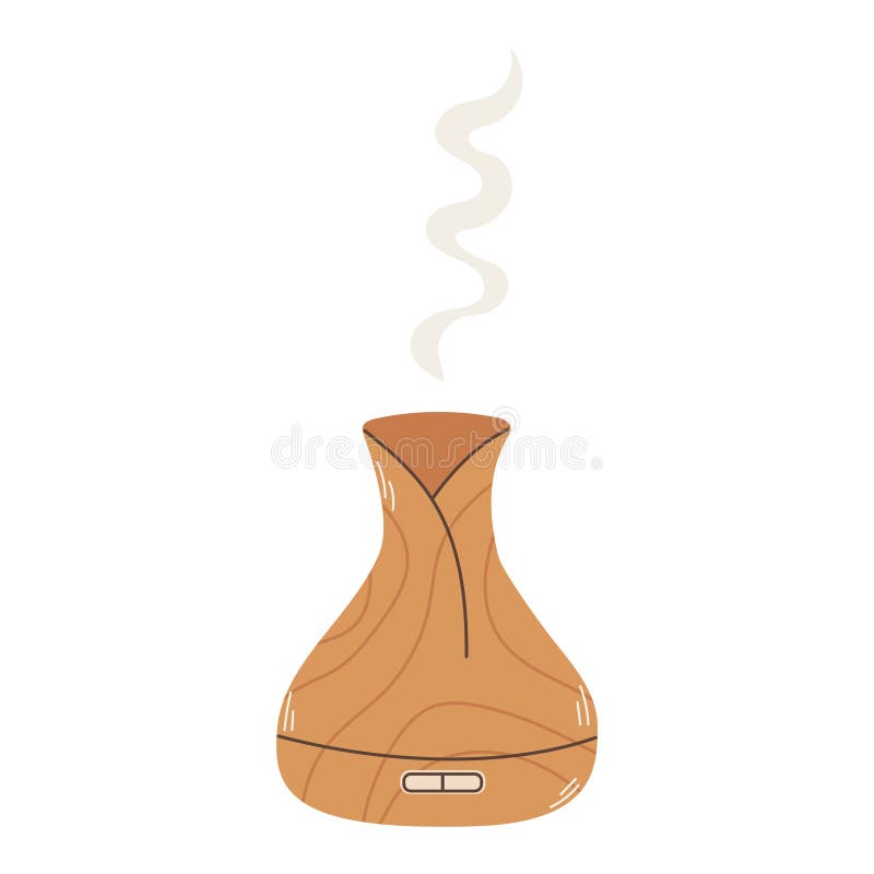 Aroma Oil Diffuser Icon. Vector Illustration of Aroma Oil Diffuser ...
