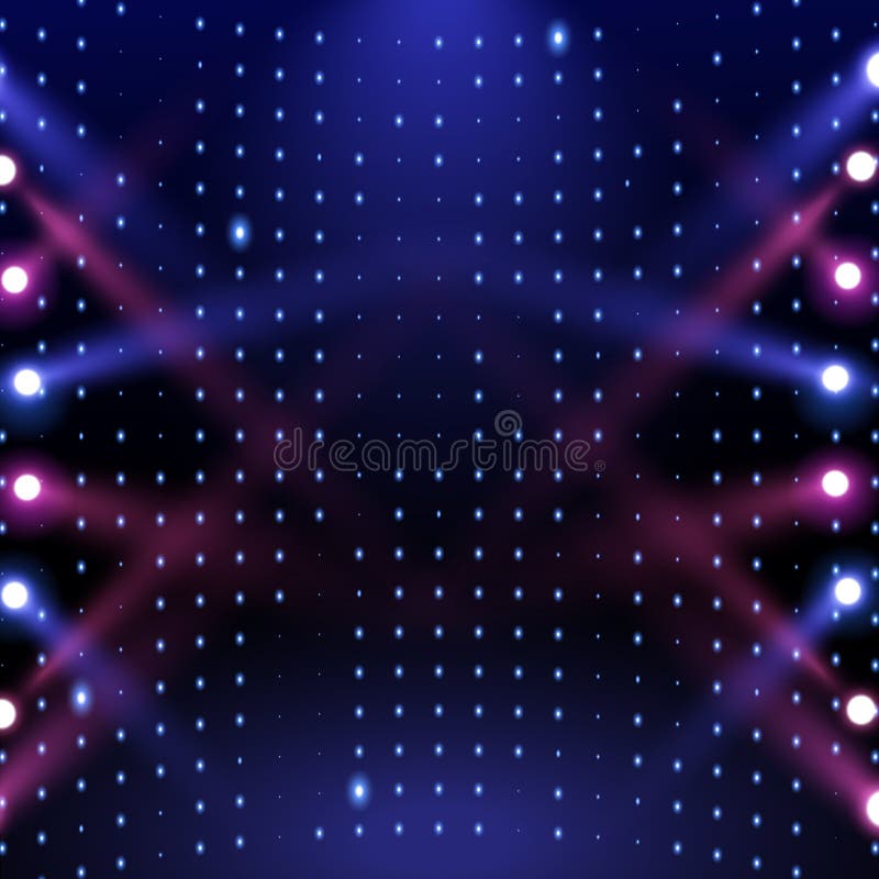 Stage Lights Rays Scene Background. Abstract Spot Light Rays Background ...