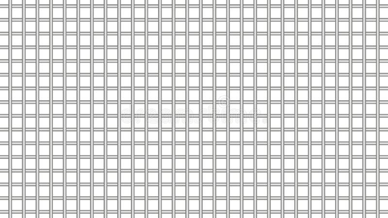 Metal Crosshatch Fence Pattern Seamless Design Stock Vector ...