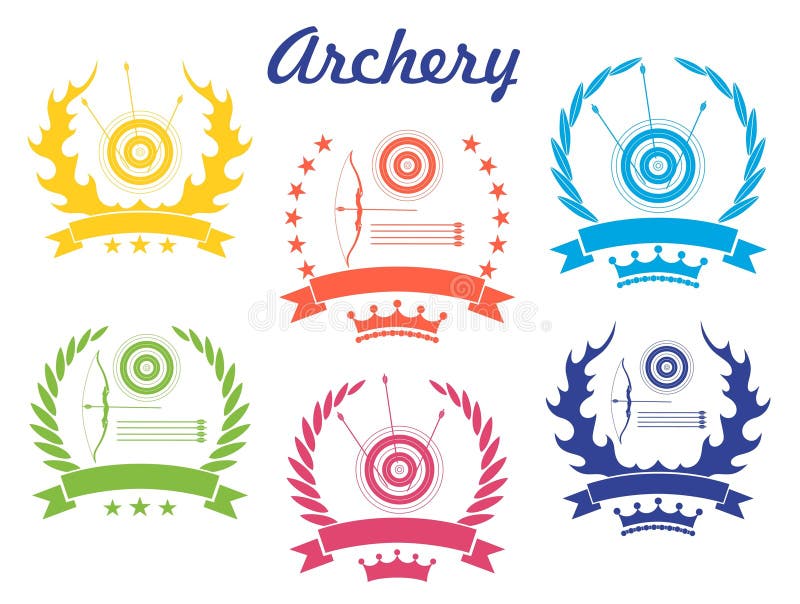 Archery Logo Stock Illustrations – 7,607 Archery Logo Stock ...
