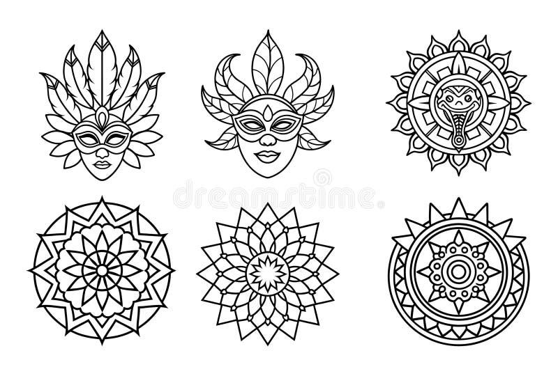 Aztec Sun God Tattoo