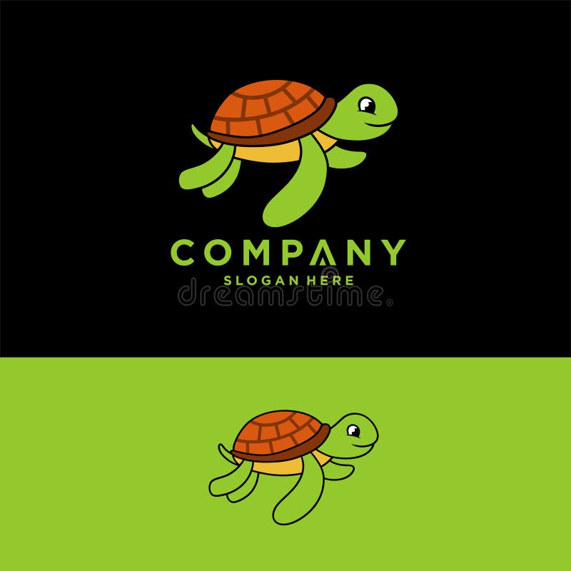Turtle Symbol Initial Letter Design Monogram Abstract Logo Stock Vector ...