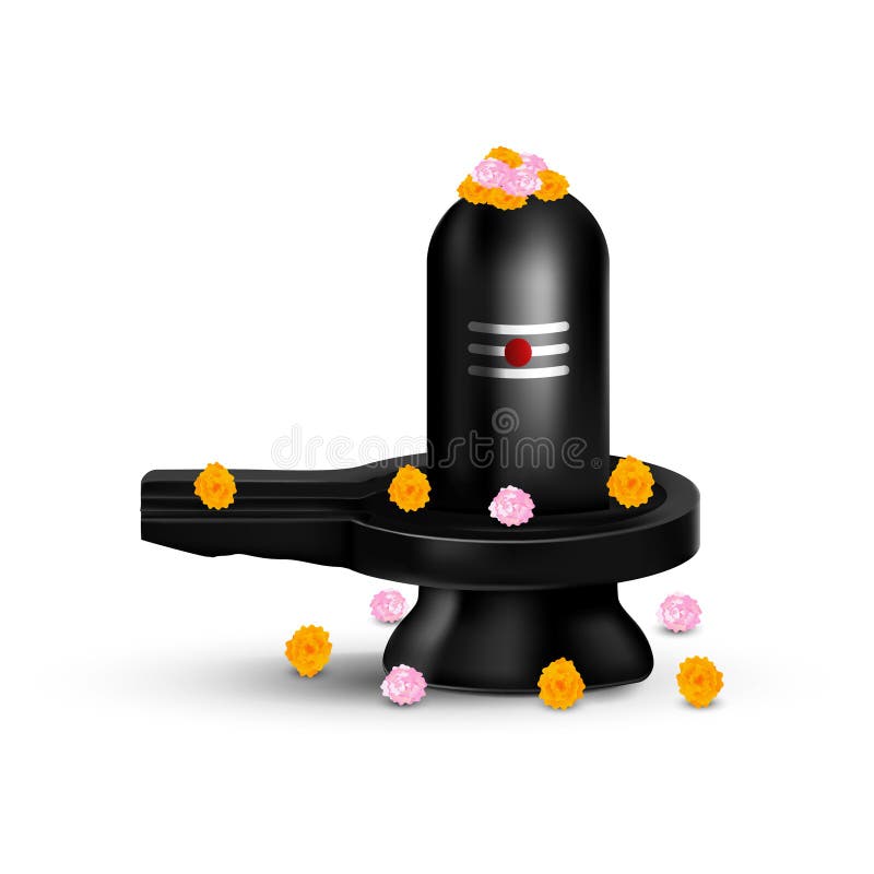 Happy Maha Shivratri Shivling Illustration, Shiva Lingam. Lord Shiva ...