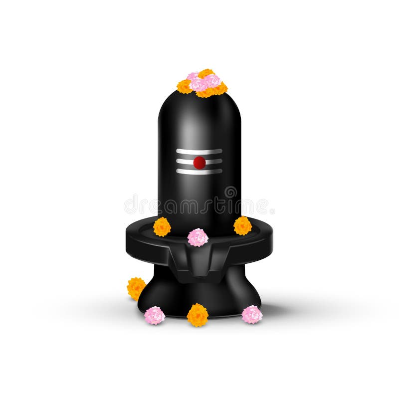 Happy Maha Shivratri Shivling Illustration, Shiva Lingam. Lord Shiva ...