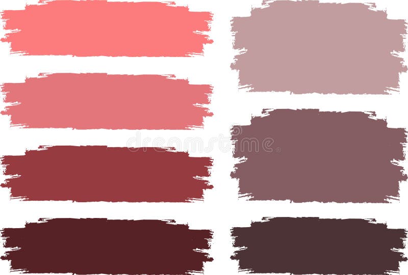 Rectangle Banners Soft Colors Frames Set Vector Stock Vector ...