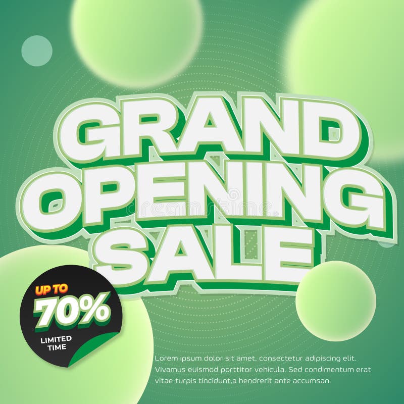 Banner Grand Green Opening Stock Illustrations – 362 Banner Grand Green ...