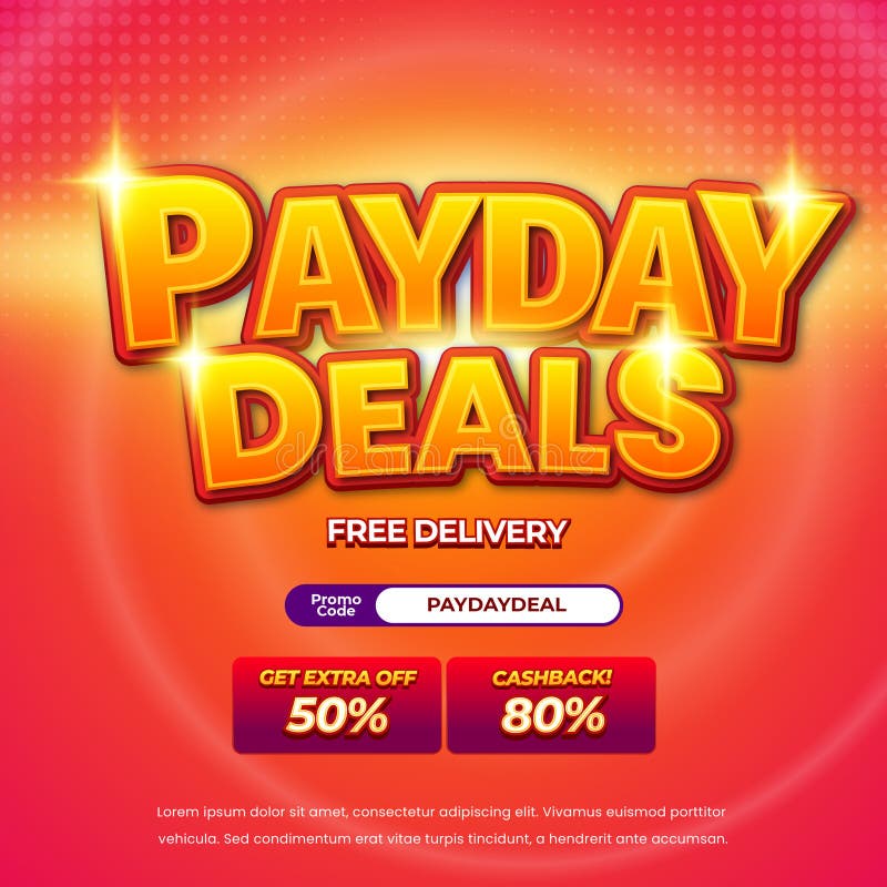 Payday Promotions Stock Illustrations – 19 Payday Promotions Stock ...
