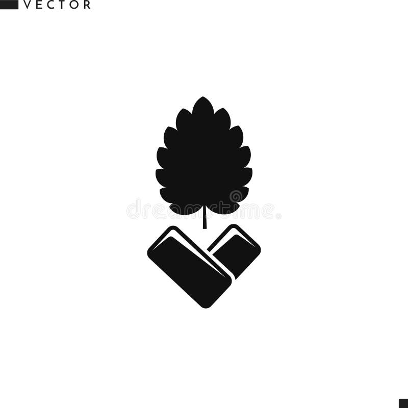 Mint Leaf with Chewing Gum Icon Stock Vector - Illustration of icon ...