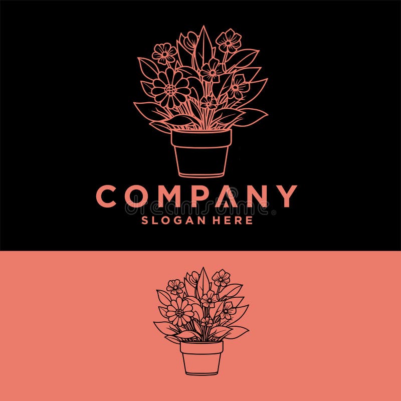 Flower Symbol Initial Letter Design Monogram Abstract Logo Stock Vector ...