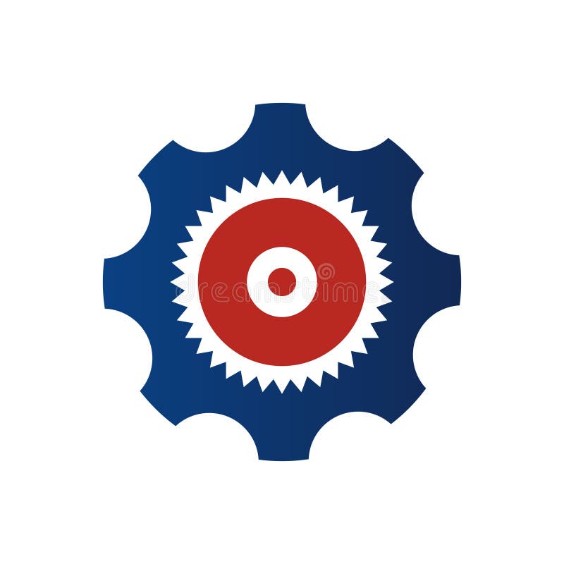 Precision Gear Modern Cog Icon for Industrial and Tech Branding Stock ...