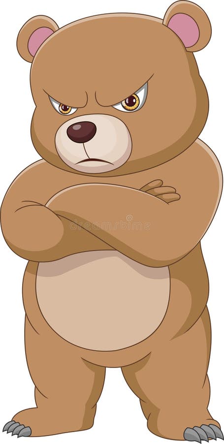 Angry Teddy Bear Drawing