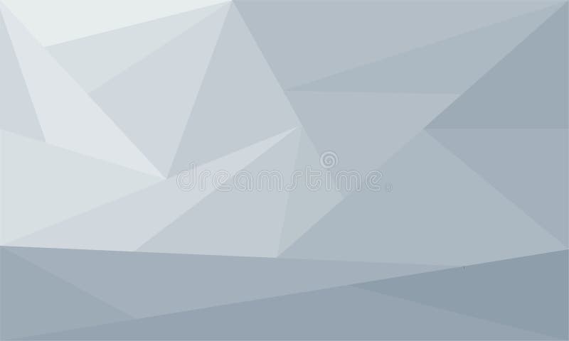 Subtle Gray Low Poly Background Stock Vector - Illustration of blank ...