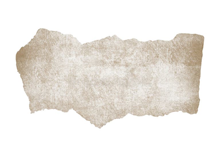 Background Piece of Torn Vintage Old Paper. Scrap of Ripped Antique ...