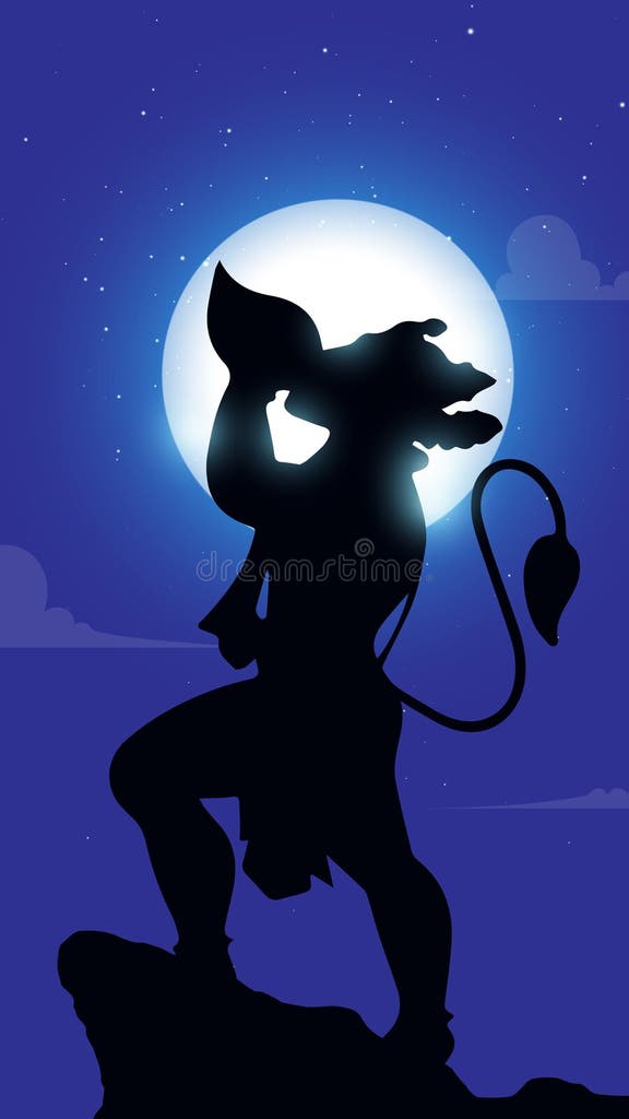 Happy Hanuman Jayanti Hindi Greeting, God Hanuman Background Design. a ...