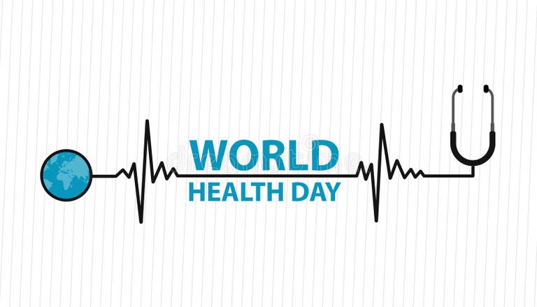 World Health Day Text with Doctor Stethoscope. 7th April World Health ...