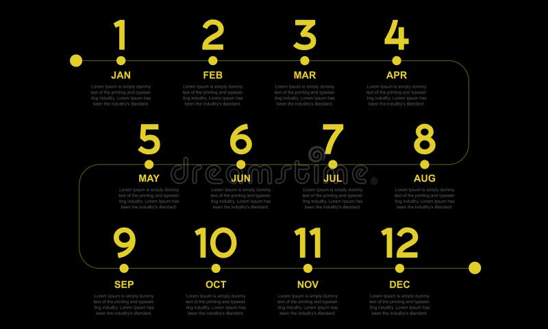Infographics Tab Paper Index Template. Vector Illustration Abstract ...