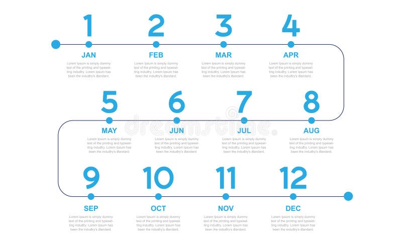 Infographics Tab Paper Index Template. Vector Illustration Abstract ...