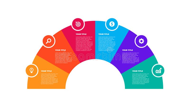 Infographics Tab Paper Index Template. Vector Illustration Abstract ...