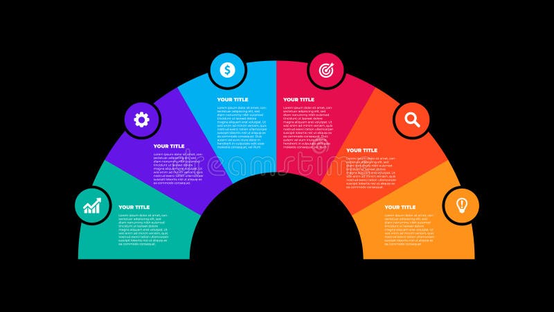 Infographics Tab Paper Index Template. Vector Illustration Abstract ...
