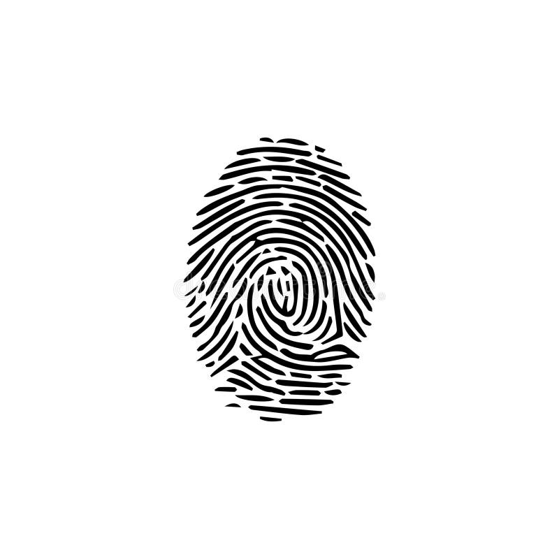 Fingerprint Icon Vector. Fingerprint Vector Icon. Fingerprint Vector ...