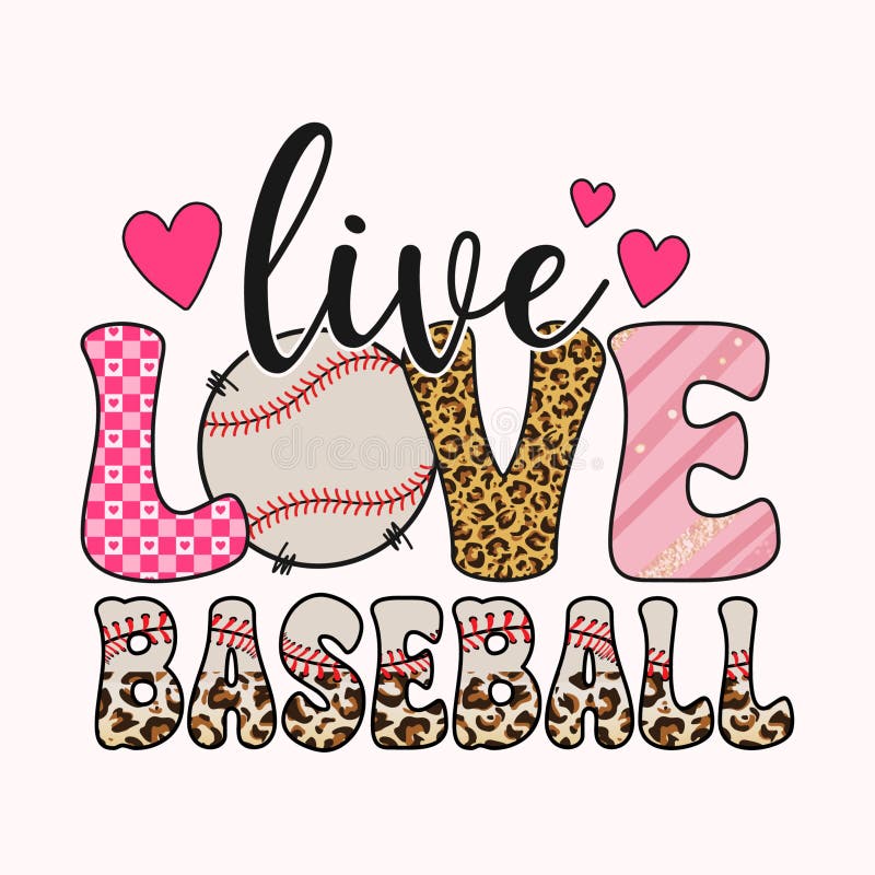 Baseball Sublimation Design Stock Vector - Illustration of cartoon ...