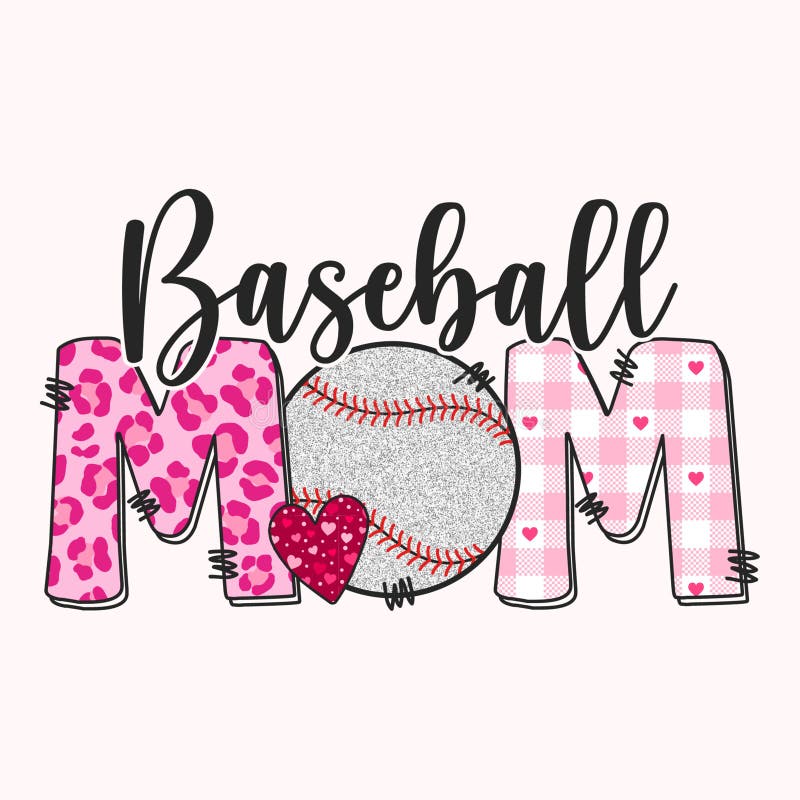 Baseball Sublimation Design Stock Vector - Illustration of digital ...