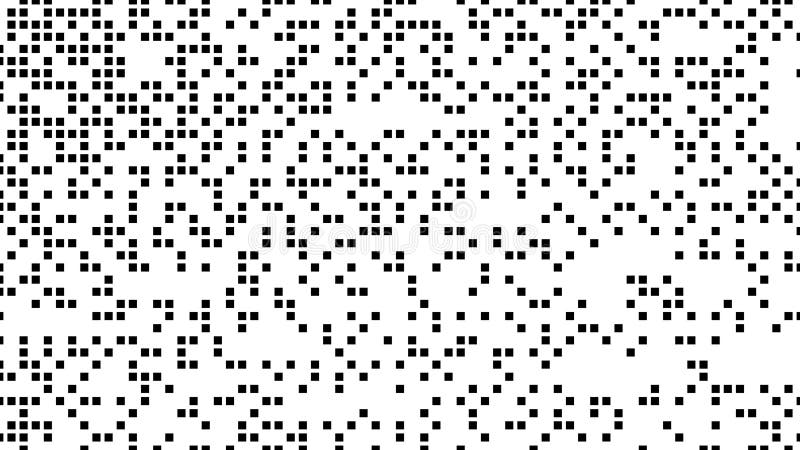 Abstract Geometric Digital Pixel Shape Elements Pattern Stock Vector ...