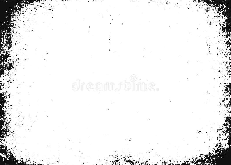 Grunge Frame, Overlay Retro Background. Old Worn Vintage Paper Texture ...