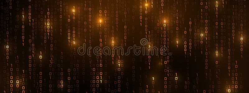 Matrix Vector Digital Code Rain in a Matrix Inspired Futuristic Style ...