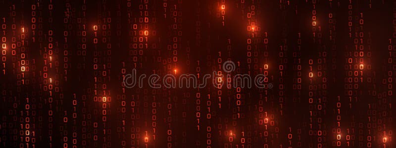 Matrix Vector Digital Code Rain in a Matrix Inspired Futuristic Style ...