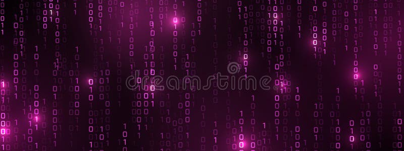Matrix Vector Digital Code Rain in a Matrix Inspired Futuristic Style ...