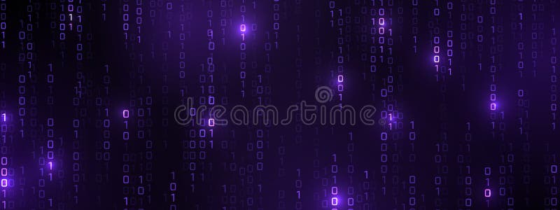 Matrix Vector Digital Code Rain in a Matrix Inspired Futuristic Style ...
