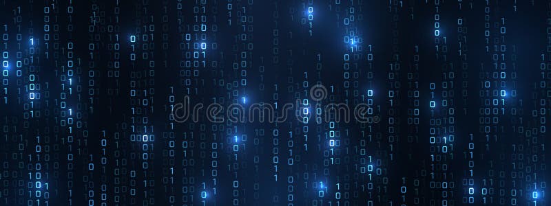 Matrix Vector Digital Code Rain in a Matrix Inspired Futuristic Style ...