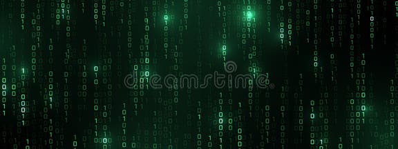 Matrix Vector Digital Code Rain in a Matrix Inspired Futuristic Style ...