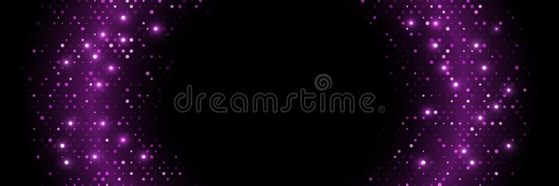 Hexagon Dots Shine with Ring Type of Background. Abstract Light with ...