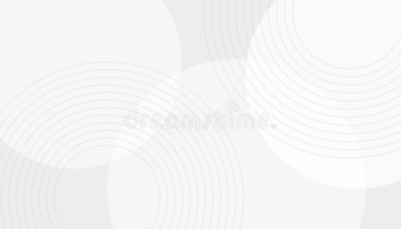 White Geometric Abstract Background Overlay Oval Shape Lines. Geometric ...