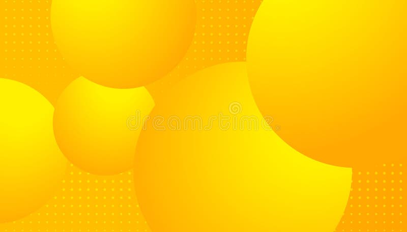 Yellow Gradient Abstract Background. Orange Gradation with Geometry ...
