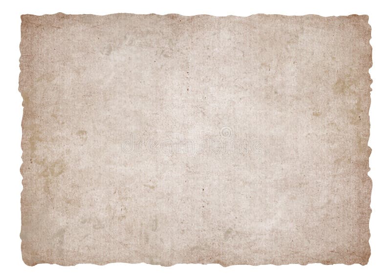 Old Paper Background Texture with Jagged Edges. Vintage Antique Worn ...