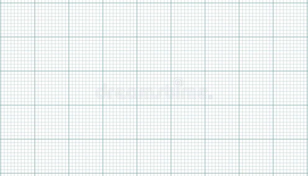 Empty Grid Paper with White Background. Realistic Graph Paper ...