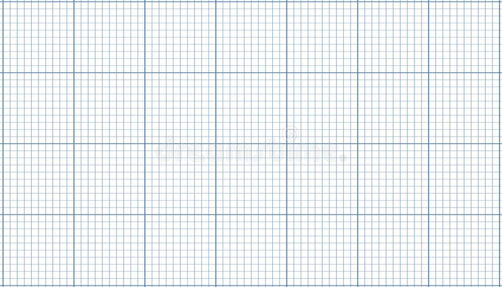 Graph Paper with White Background. Realistic Graph Paper. Printable ...